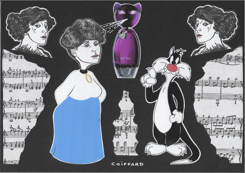 Une lutte odorante entre une jeune femme féline et un félin vraiment ...